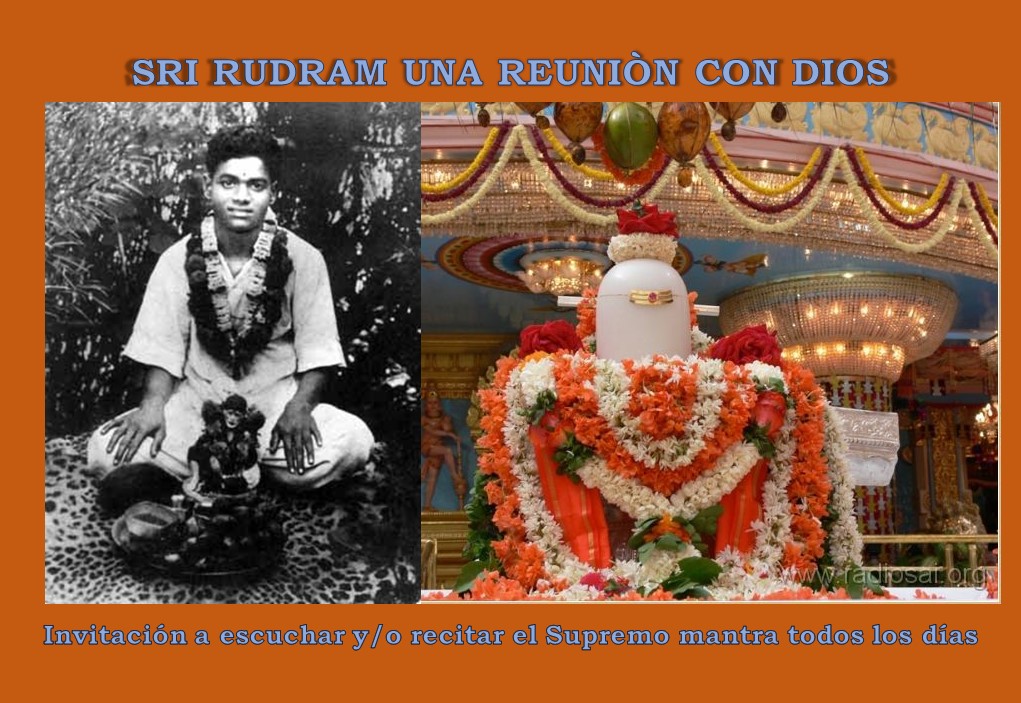 27 SEPTIEMBRE 2020 RECORDATORIO DEL RUDRAM - Organización Sri Sathya ...